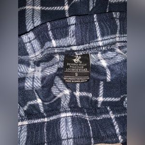 Beverly Hills Polo Club | Pants | Blue And White Checkered Mens Pajama ...